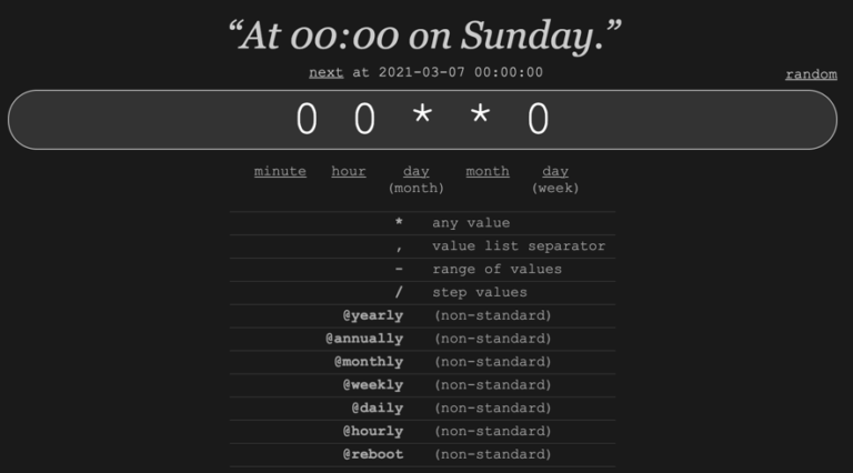[Mac/Linux] 到 crontab guru 網站驗證 crontab 寫法 | EPH 的程式日記